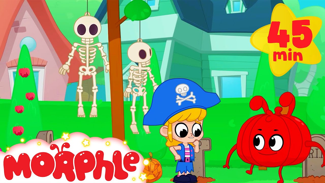 Morphle's 45 MIN Halloween Special - Halloween Costume Adventure ...
