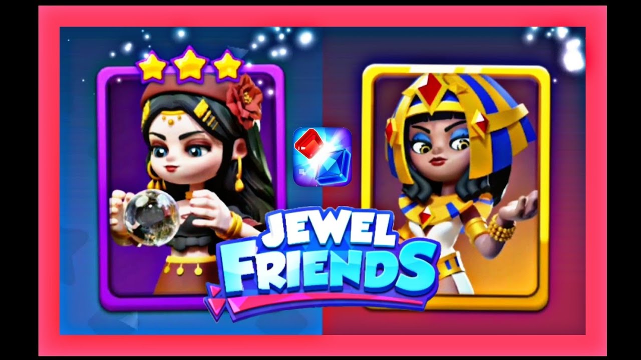JEWEL FRIENDS : MATCH 3 PVP - Mystic Vs Pharaoh - YouTube