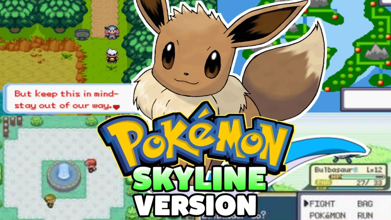 Pokemon Skyline [Beta] - GBA Game With New Starter,New Story+Region ...