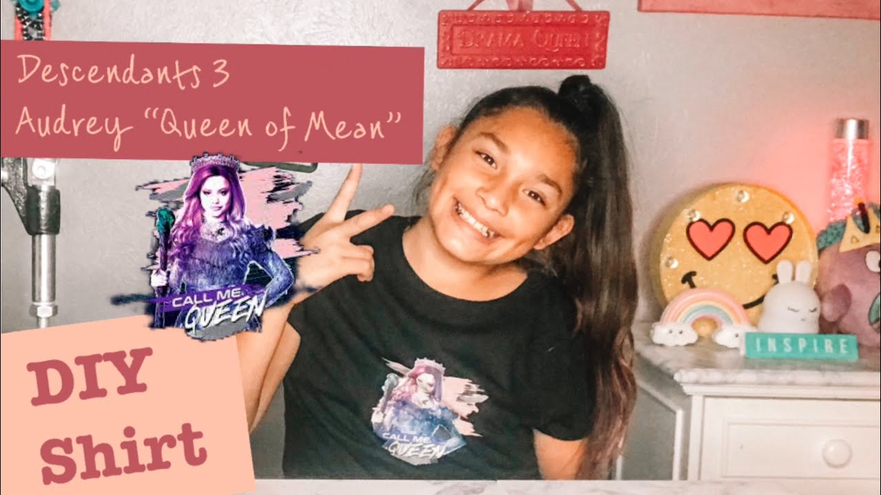 DIY Descendants Shirt with Heat Transfer Paper - YouTube