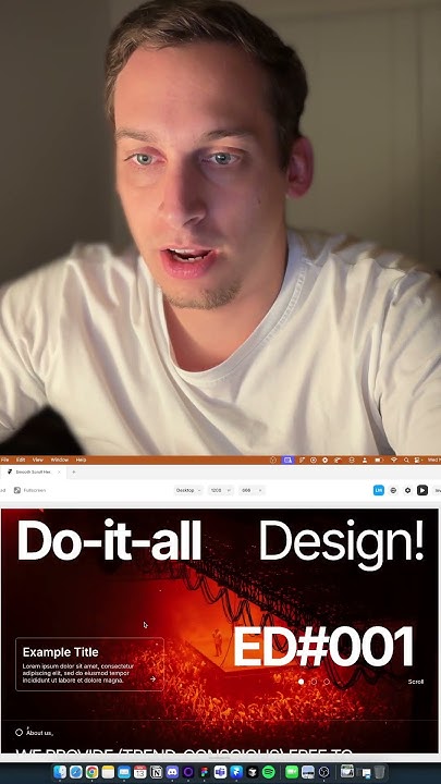Sleek Hero Section Animation in Framer #nocode #tutorial #webdesign # ...
