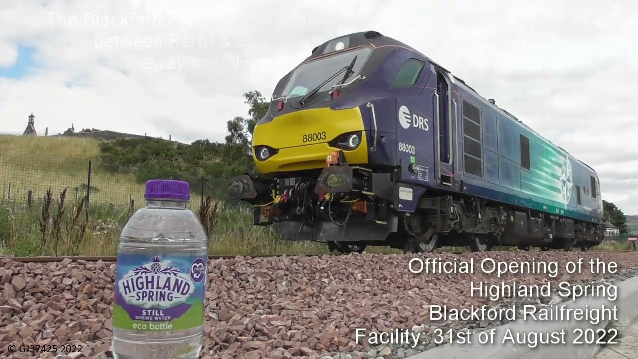Official Opening of Highland Spring's New Blackford Rail Freight ...