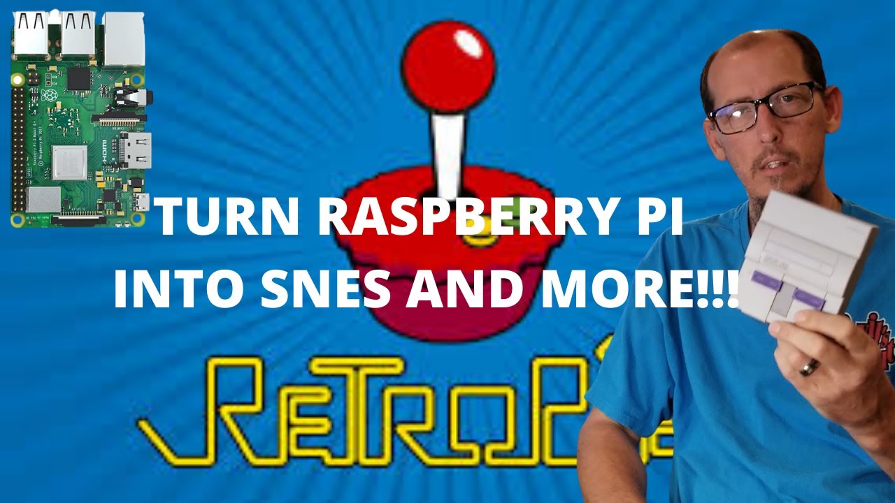 RASPBERRY PI WITH RETROPIE BUILD IN SNES MINI CASE - YouTube