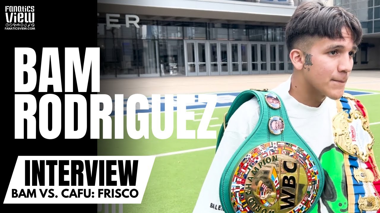 Bam Rodriguez Discusses Upcoming Fight vs. Phumelela Cafu, Potential ...