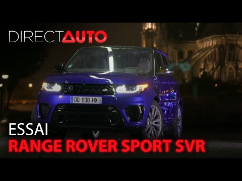 Essai - Range Rover Sport SVR : Un 4x4 de course !