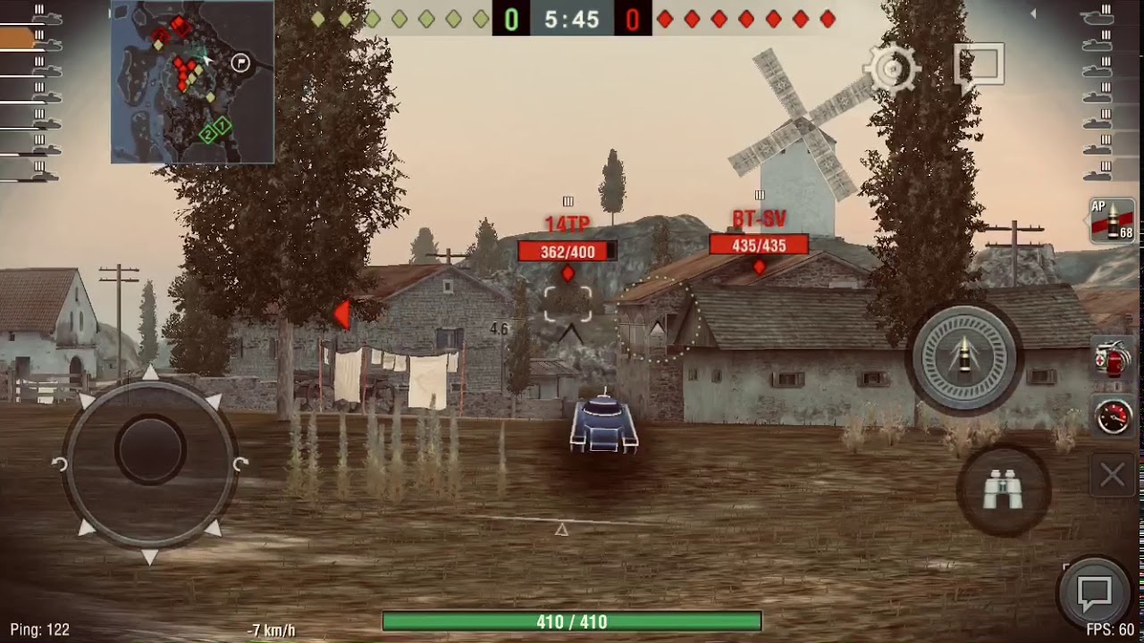 World of Tanks Blitz Gameplay #2 - BT SV - YouTube