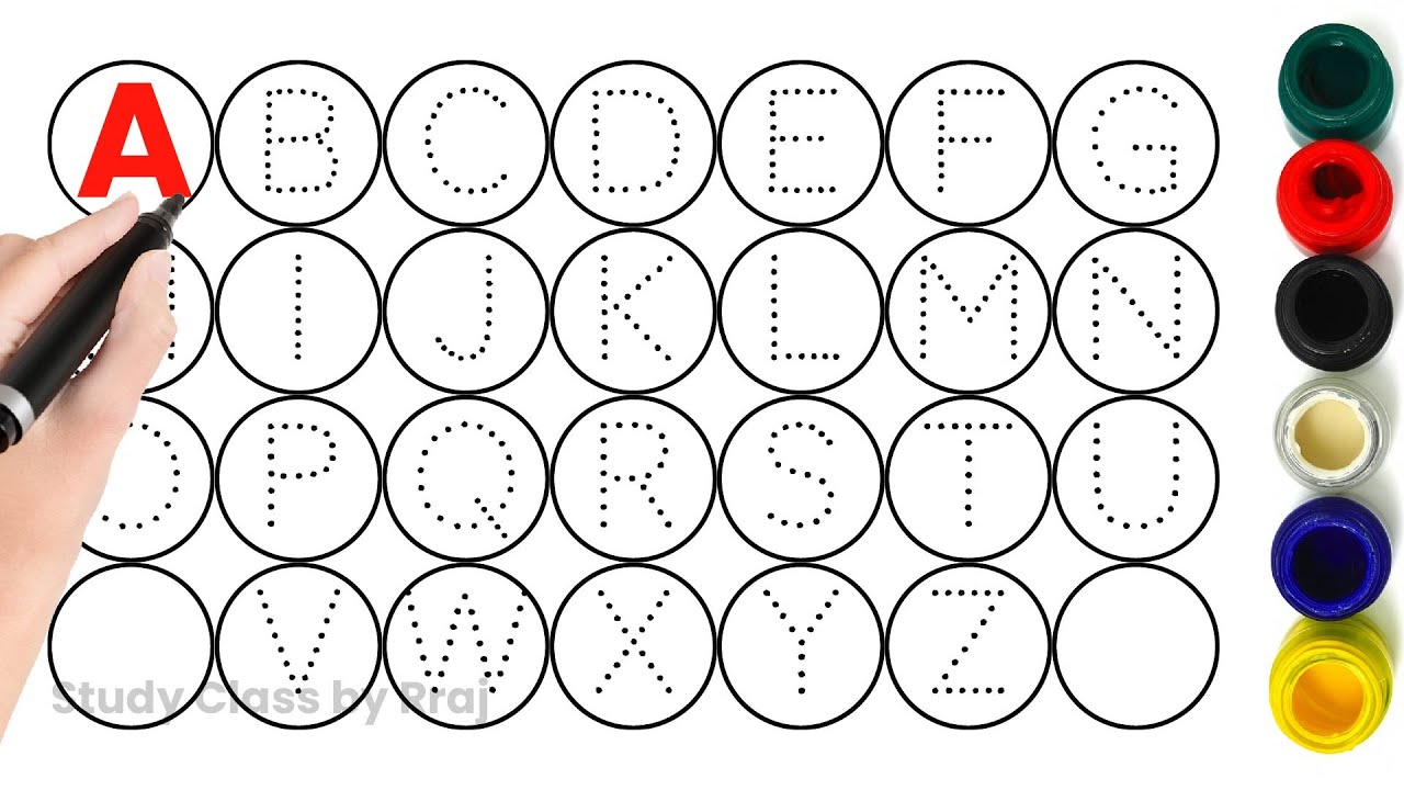 tracing abc | abcdefg | phonics | abc | a for apple b for ball c for ...