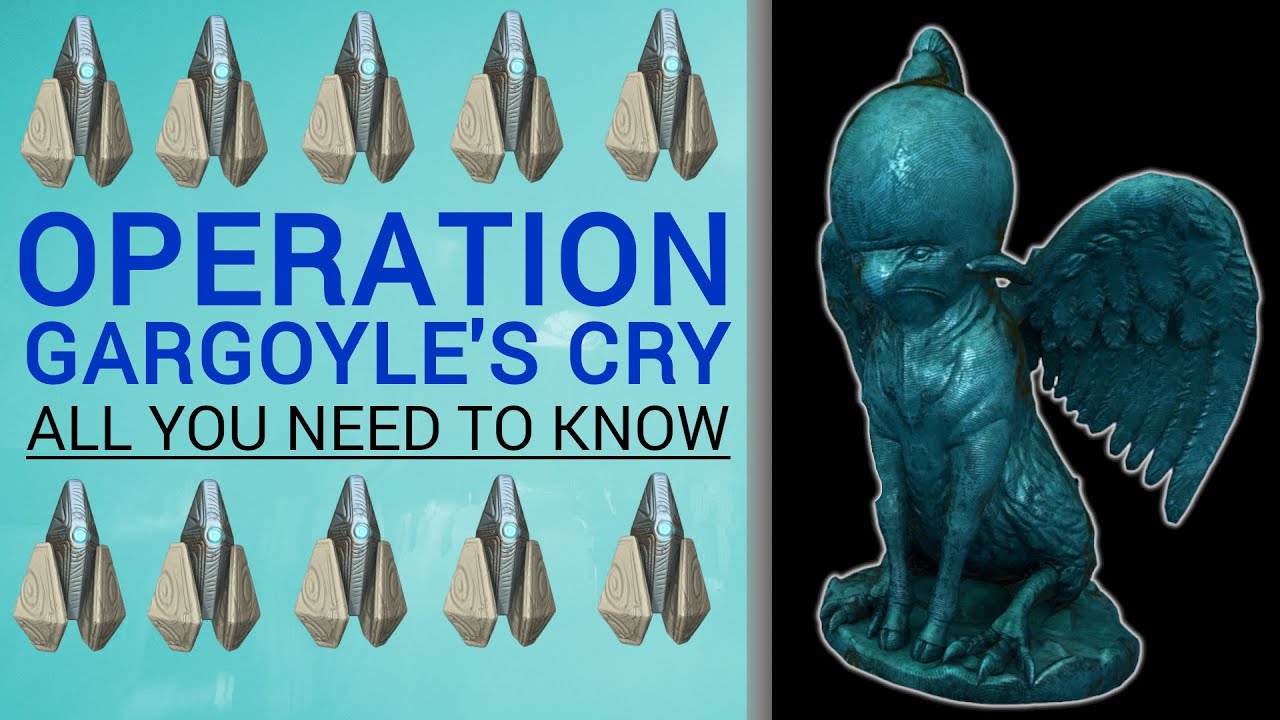 Operation Gargoyle's Cry - Warframe - Grotesque Splinters, Curses ...