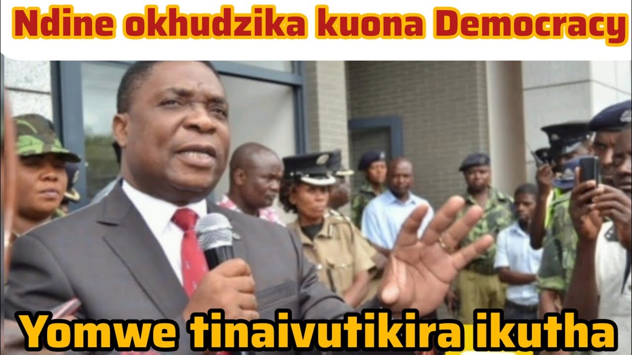 Kamlepo Kalua akuti Sakuona Democracy ija ankaimenyera ijatu apa - YouTube