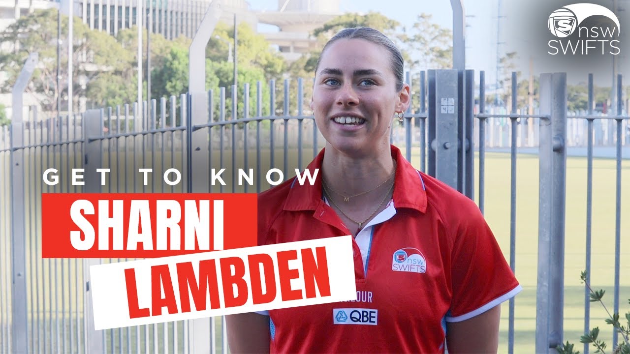 Introducing Sharni Lambden | NSW Swifts - YouTube