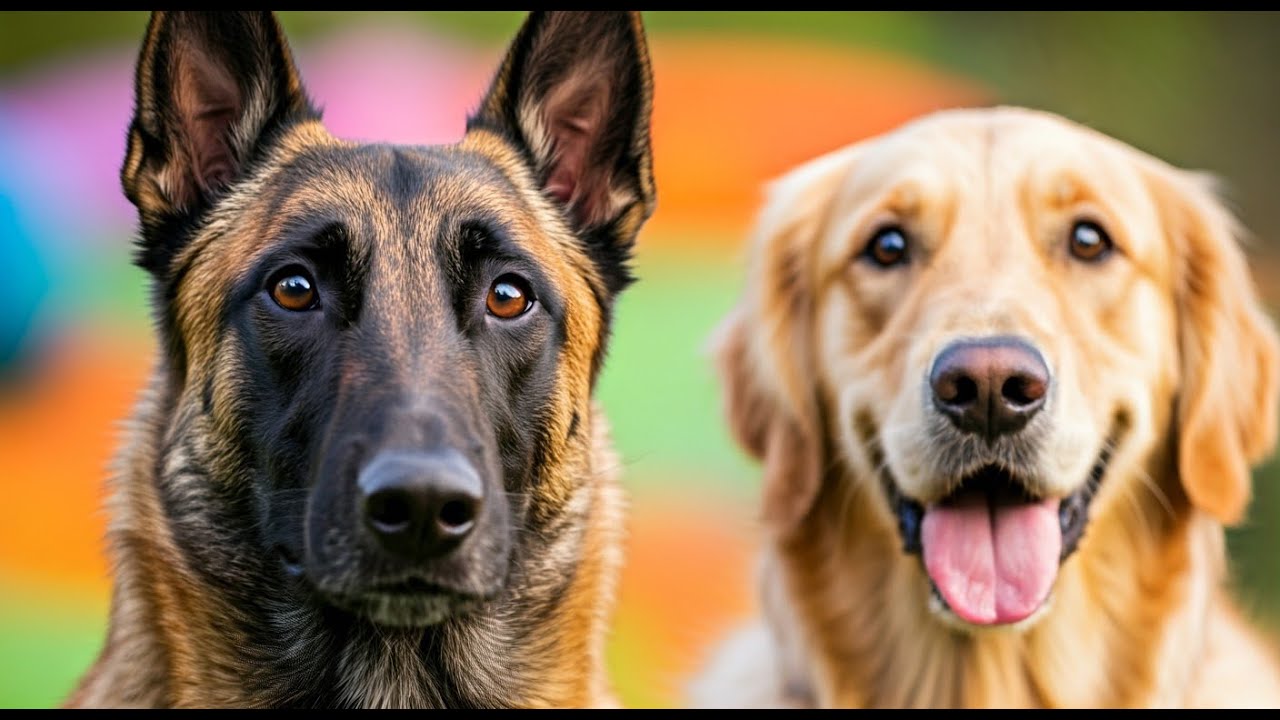 Malinois Crois Golden Retriever