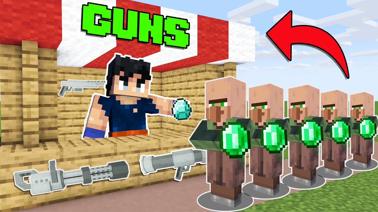 Opening a Gun Shop In Modded Nation SMP!! - YouTube