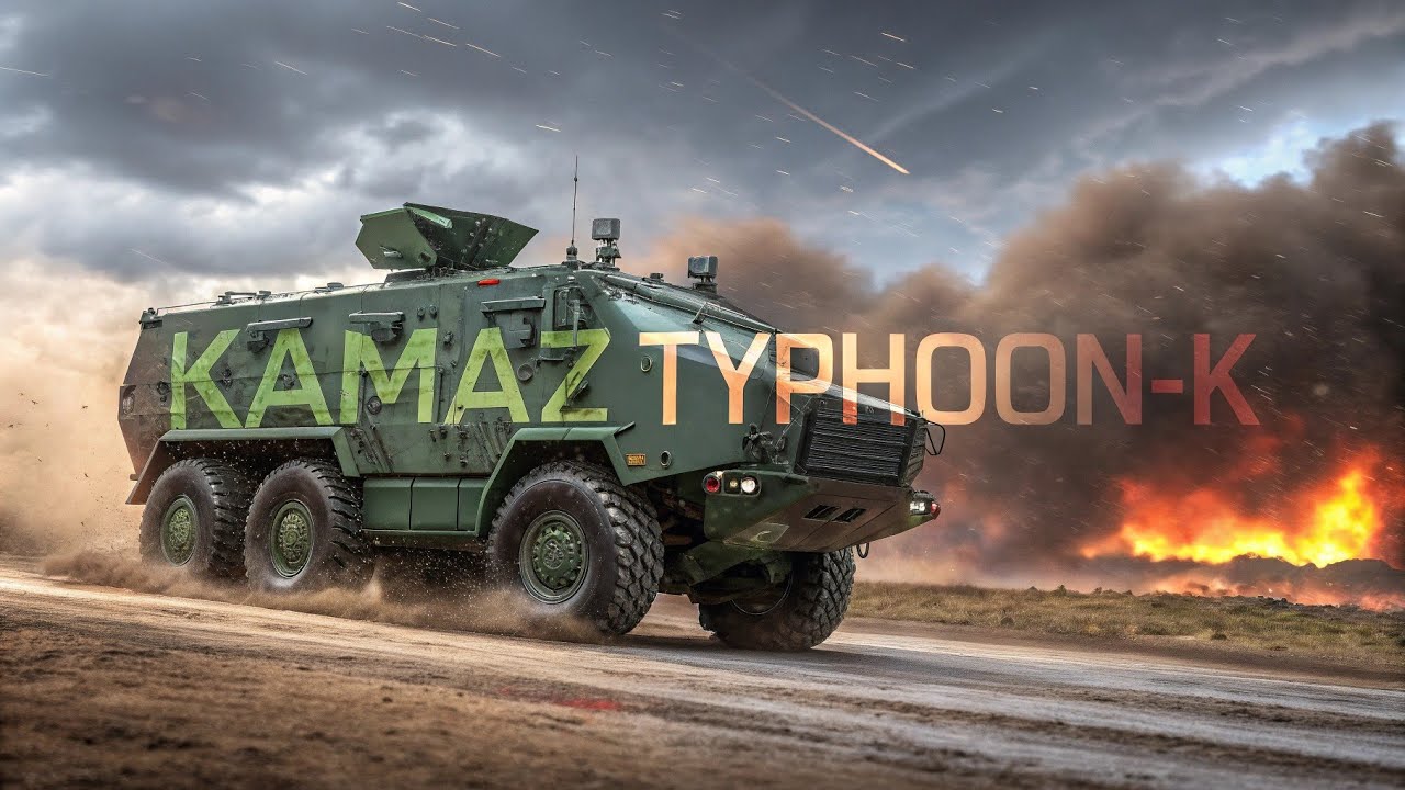 Inside the KAMAZ Typhoon-K: Russia’s Mine-Resistant Beast - YouTube
