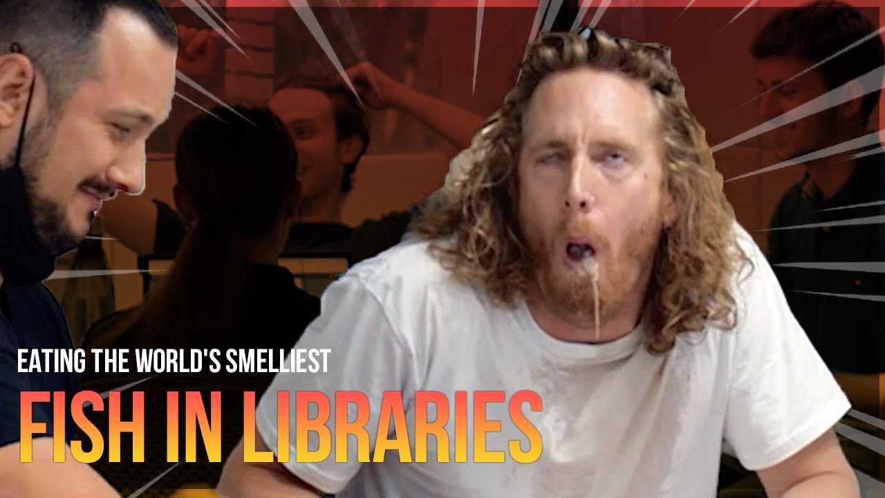 Eating The World's Smelliest Fish In Libraries (Surstromming) - YouTube