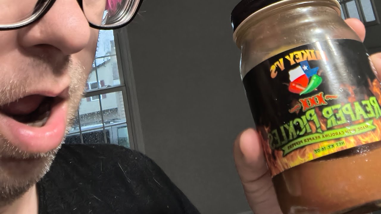 Donkey Balls S1 Ep1, Carolina Reaper Pickle Juice On The Eyes - YouTube