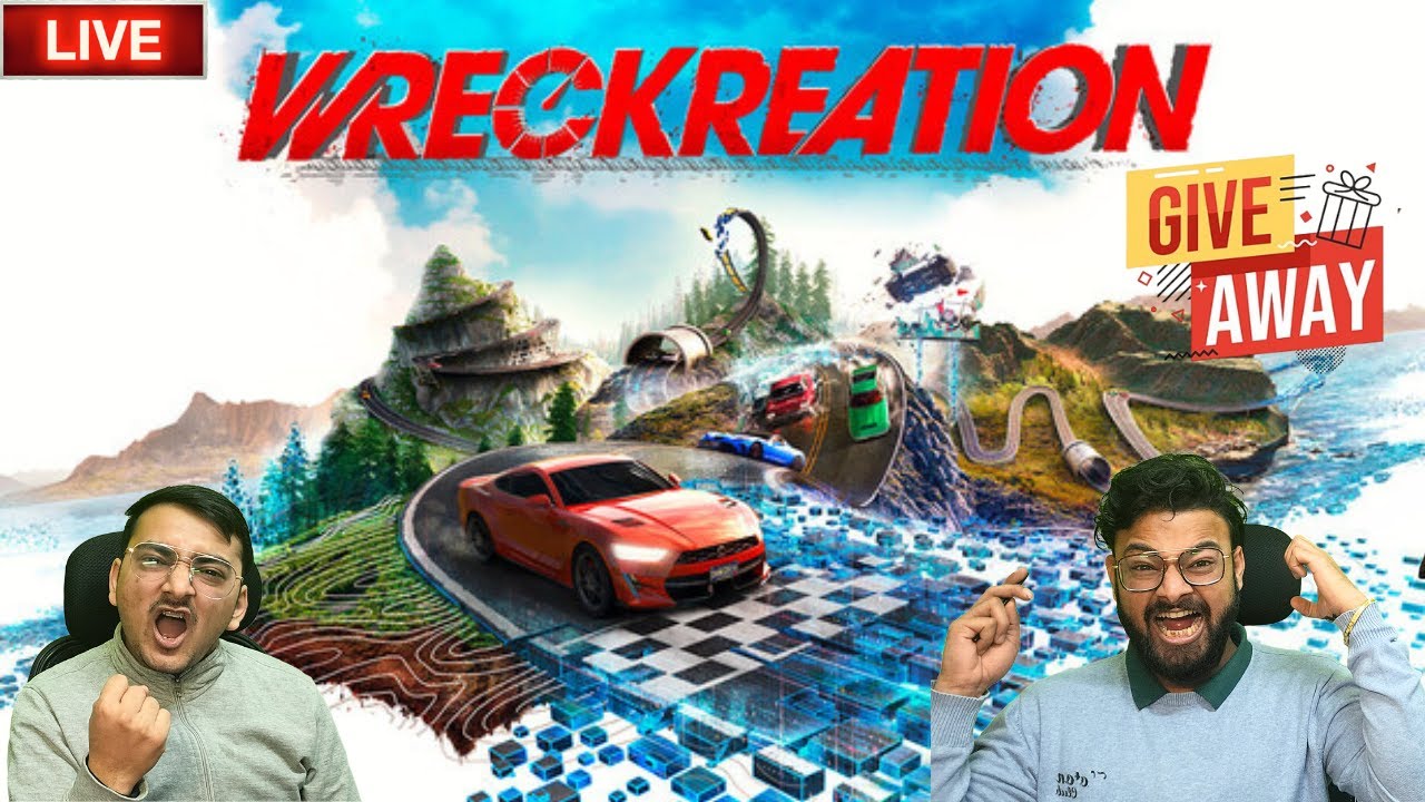 Wreckreation Live Gameplay – Massive Open World Racing & Building ...