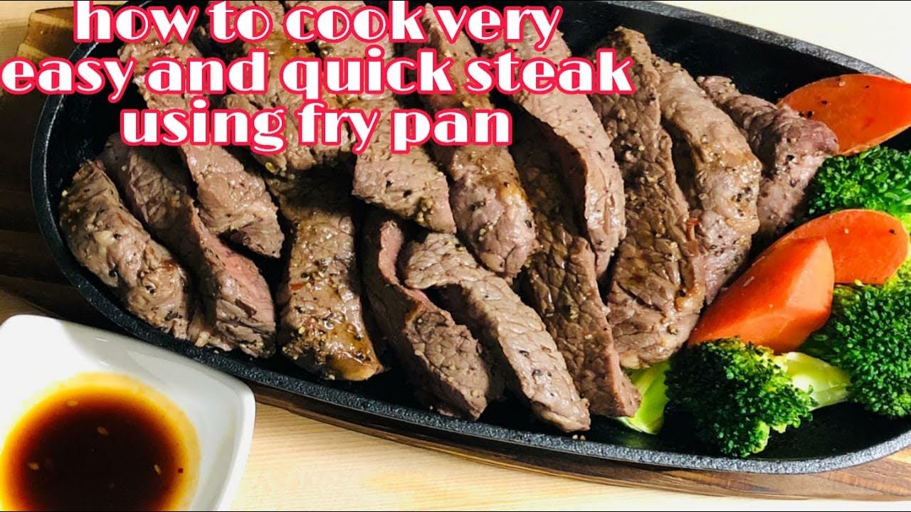 How to cook very easy and quick steak using fry pan/FoodyYuki Cooking ...