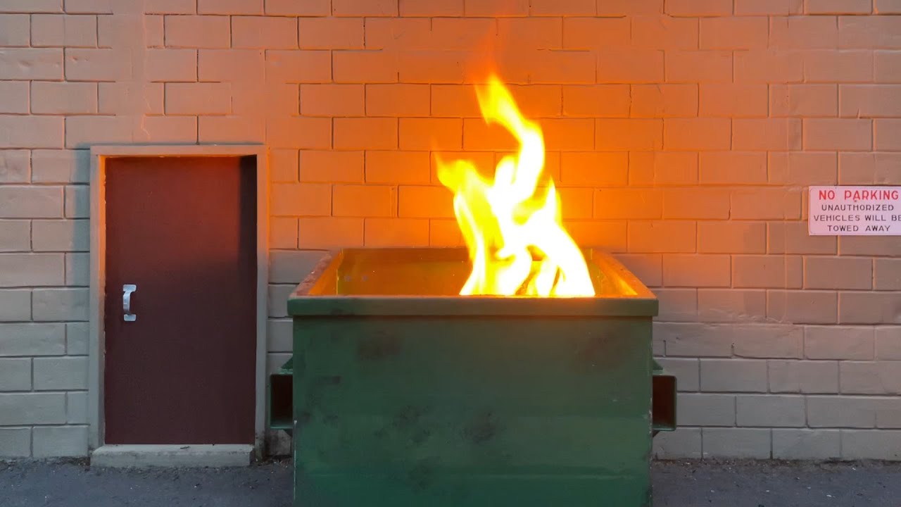 Cozy Dumpster Fire - YouTube