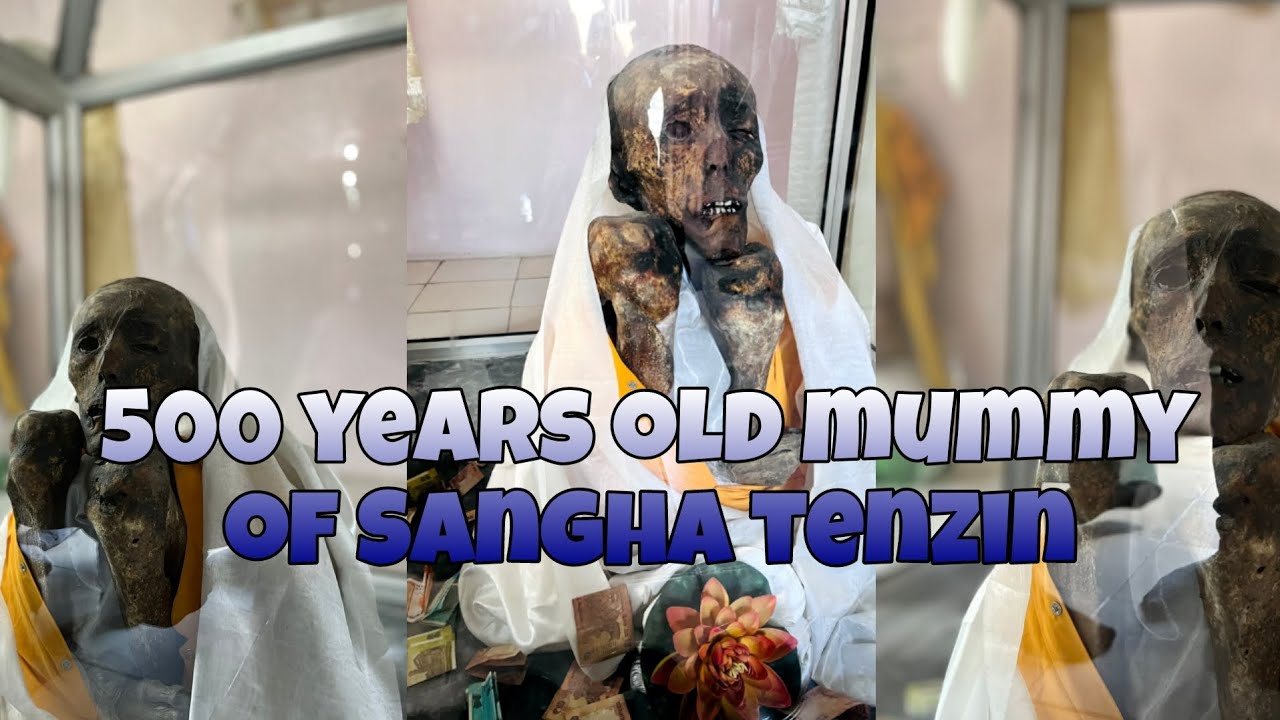 Mummy found in India | Gue monastery| Spiti valley day 4 #monk #kaza # ...