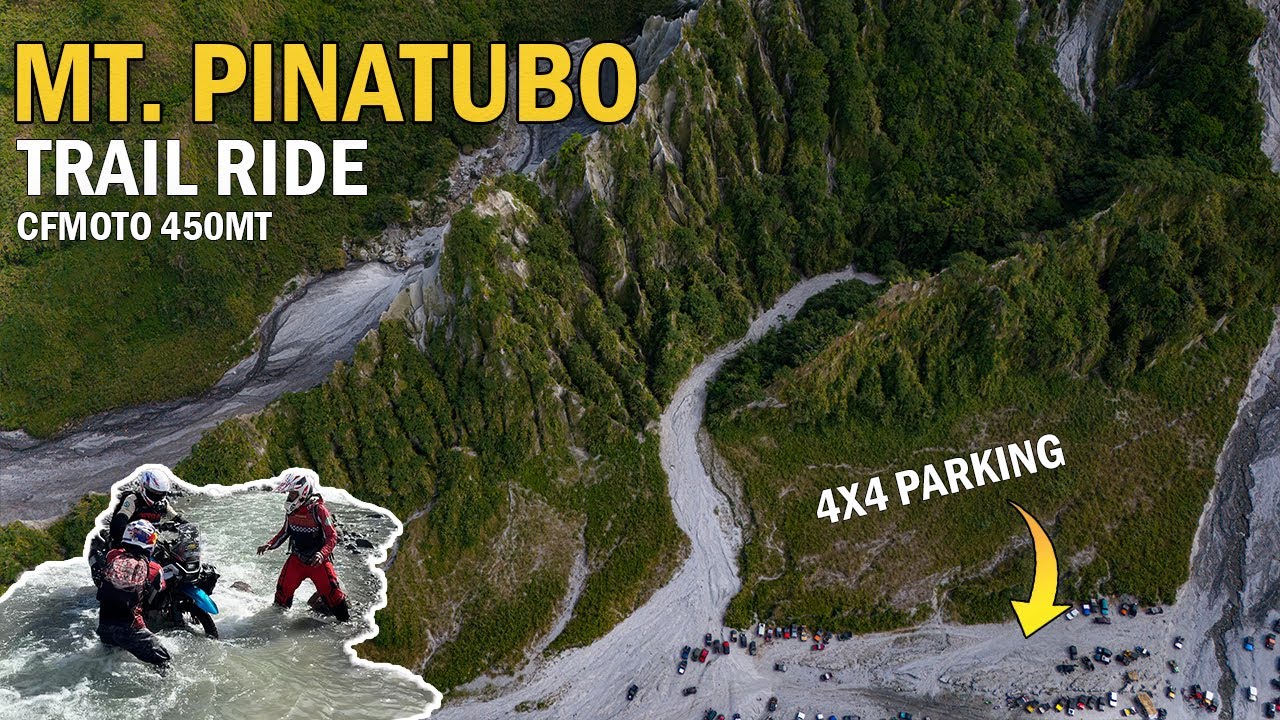 MT. PINATUBO TRAIL ADVENTURE | CFMOTO450MT | PITRAP | PART 1 - YouTube