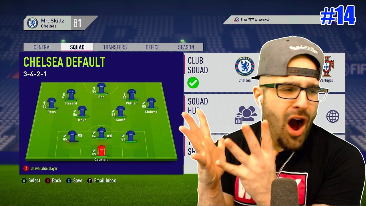OMG WE LOST OUR BEST PLAYER!! - FIFA 18 CHELSEA CAREER MODE #14 - YouTube