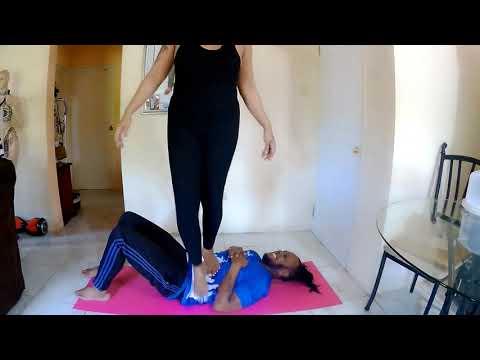 ABS OF STEEL High Heels | Trying a Viral Workout!