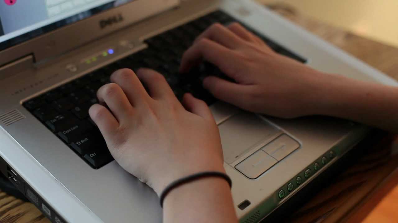 Laser Typing - YouTube