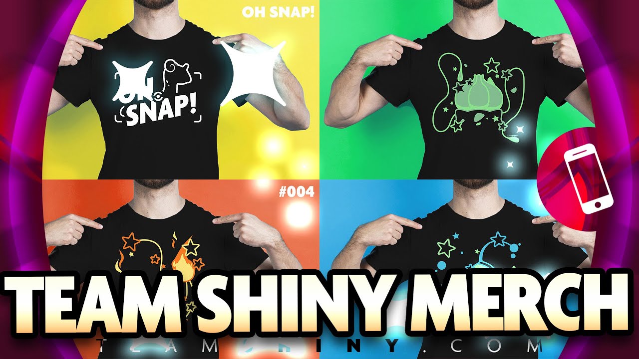 BRAND NEW TEAM SHINY MERCH! #Shorts - YouTube
