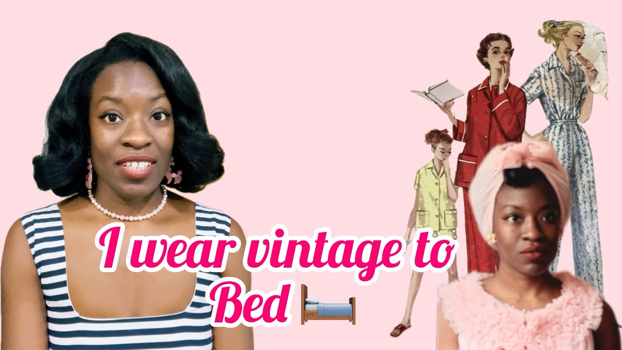 I made classic vintage pajamas| simplicity 1325 - YouTube