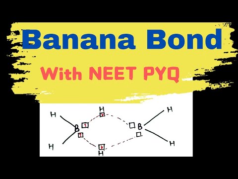 Banana Bond Or Bridge Bond | Diborane | Chemical Bonding | Boron Family ...