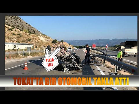 TOKAT'TA KAZA; 5 YARALI