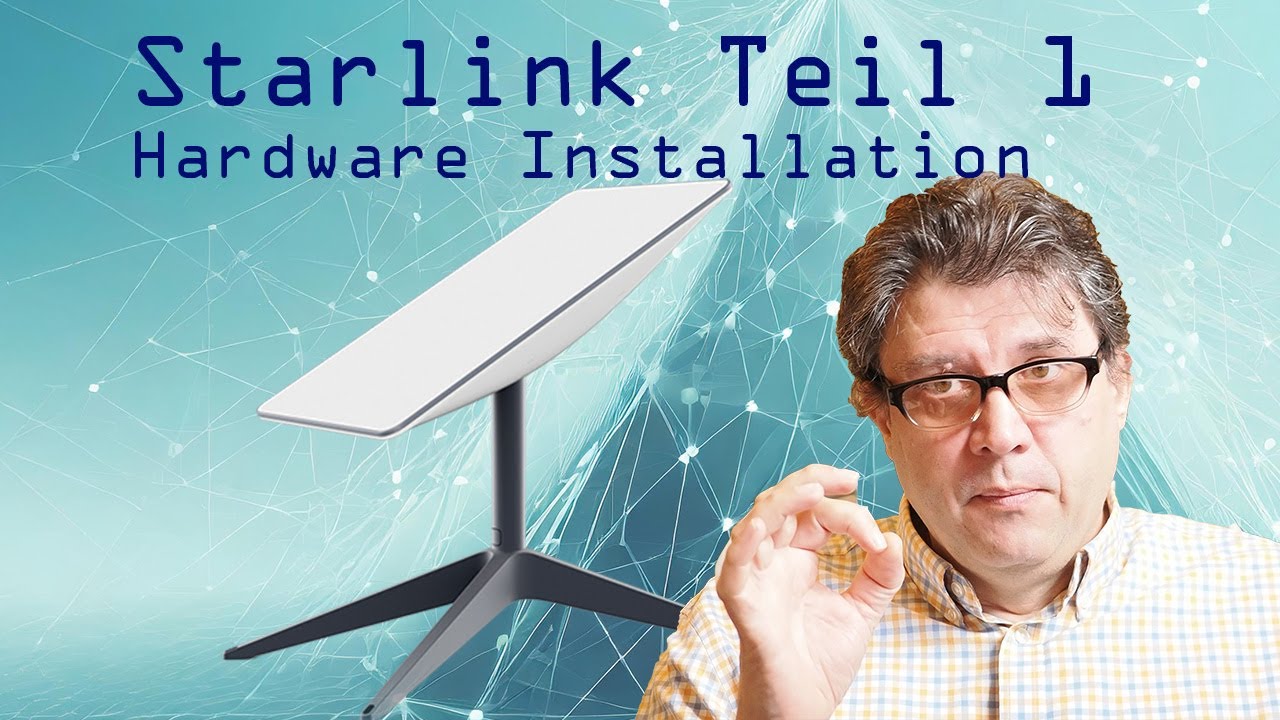 Starlink Installation Teil 1 - YouTube