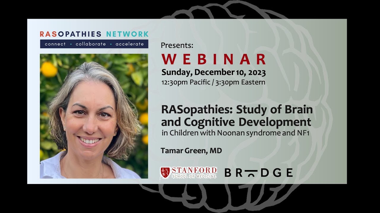 RASopathies: Study of Brain and Cognitive Development in Children with ...
