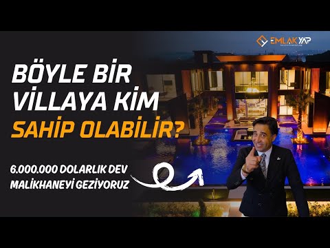 400 m² Dev Havuzlu Ultra Lüks Malikane! İstanbul’da Şahane Villa Turu