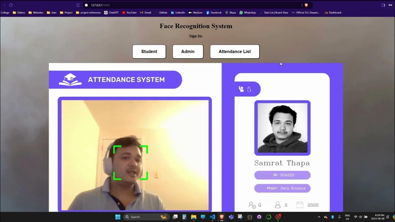 Create a Face Recognition Web App: Installation and Setup Tutorial - YouTube