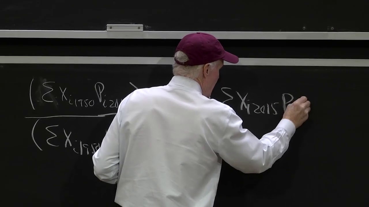 Price Indices: Fisher's ideal price and quantity indices - YouTube