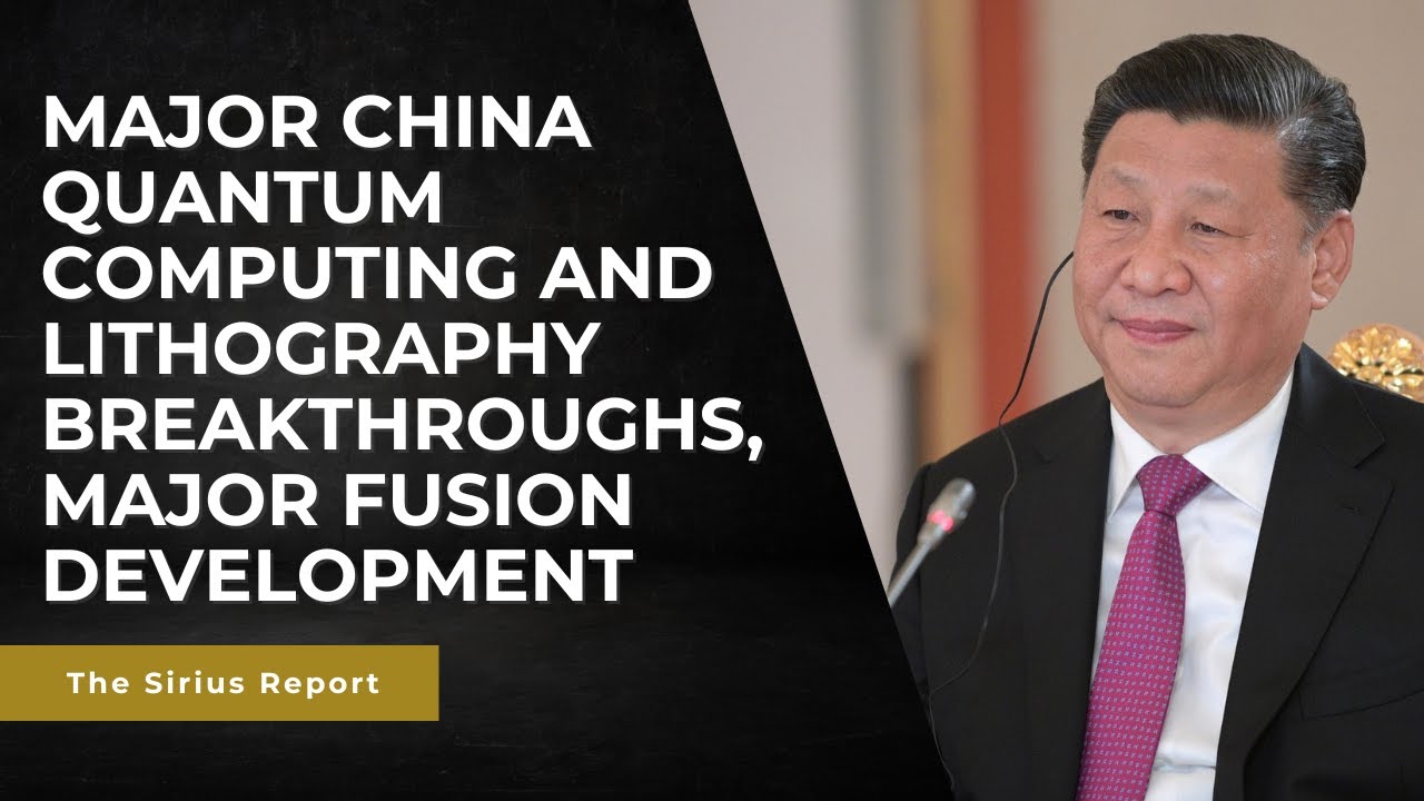 Major China quantum computing and lithography breakthroughs, major ...