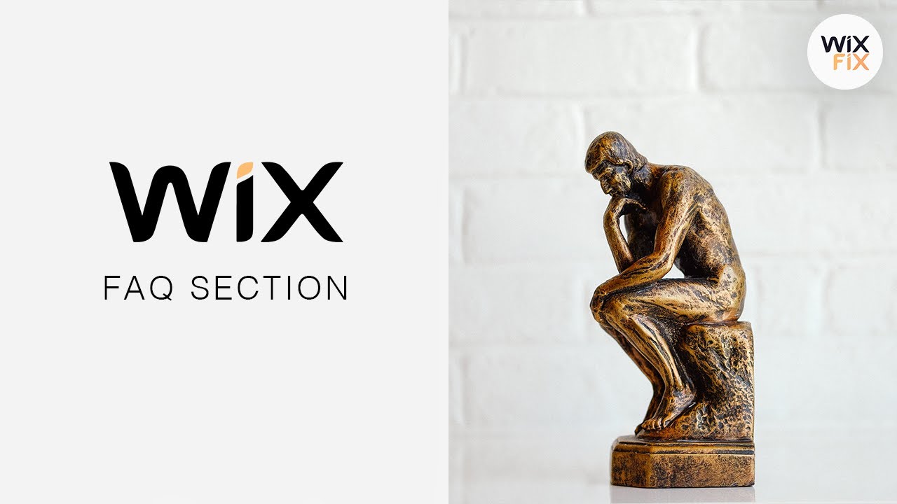 How to Add Faq to Wix