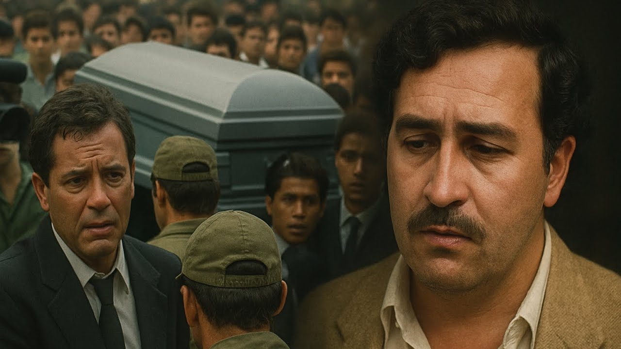 El funeral de PABLO ESCOBAR: ¿ Que pasó ese día? - YouTube