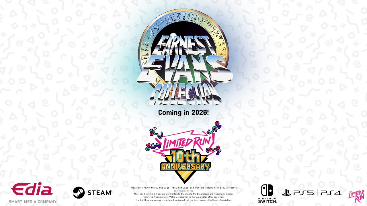 Earnest Evans Collection LRG3 2025 Trailer - YouTube