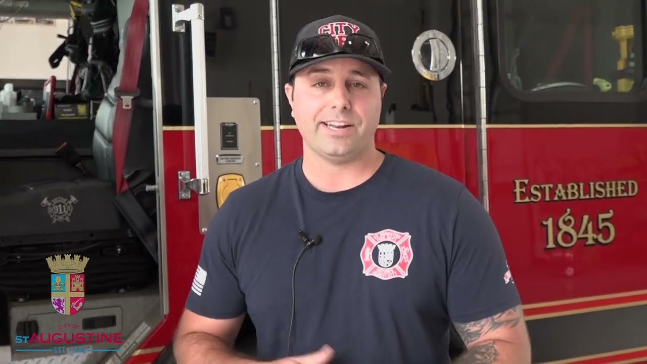 James Cosgrove, Driver Engineer, St. Augustine Fire Department - YouTube