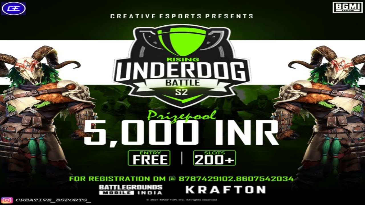 RISING UNDERDOG BATTLE S2 ROUND 1 || FOR REGISTRATION CLICK LINK IN ...