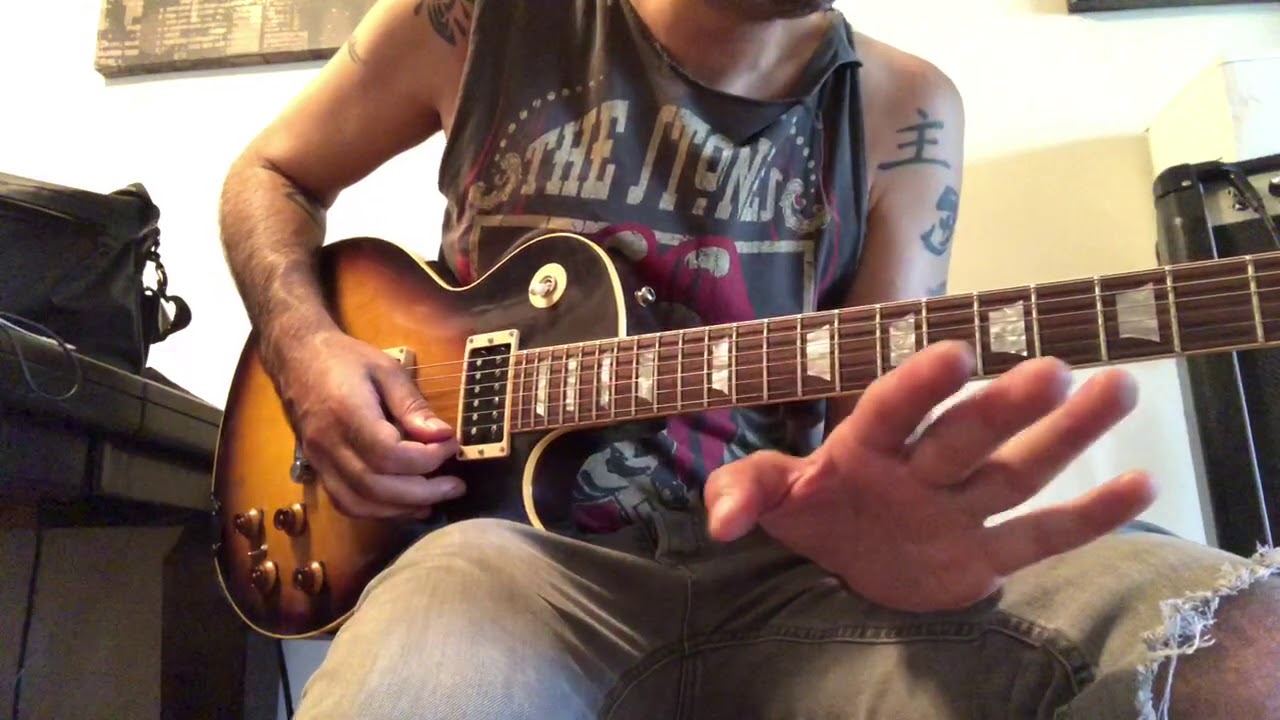 New Lesson! Sweet Child solo / Harmonic Minor techniques - YouTube