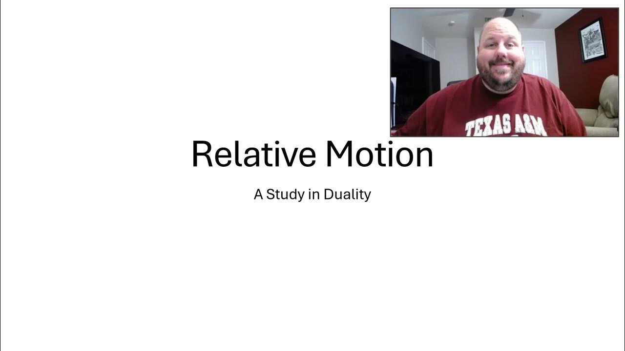 AP Physics 1 - Relative Motion - YouTube
