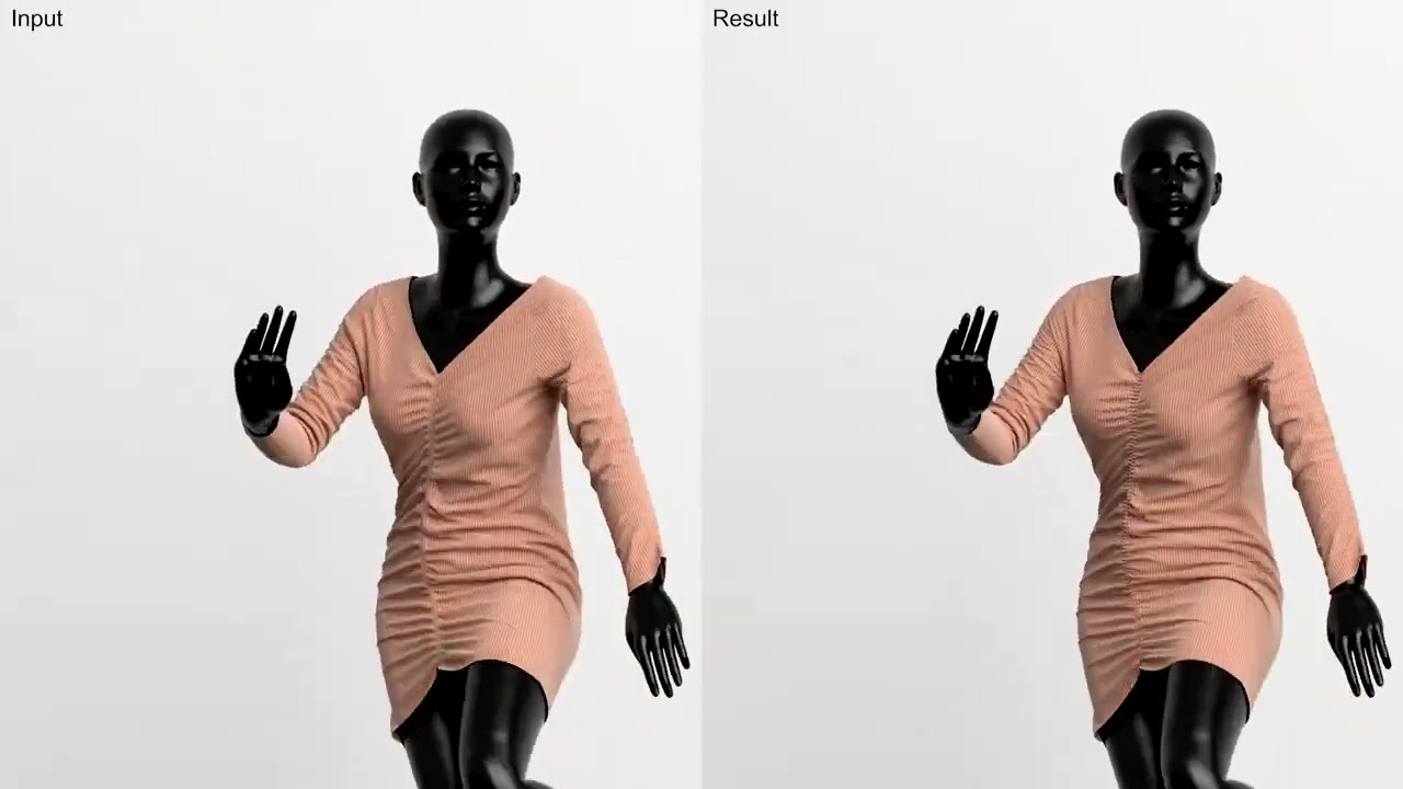 GPU-Based Simulation of Cloth Wrinkles at Submillimeter Levels - YouTube