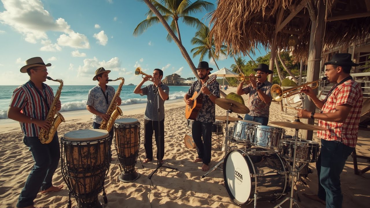 Cuban Latin Salsa Tropical Party 🌴🔥 Energetic Dance Music Mix - YouTube