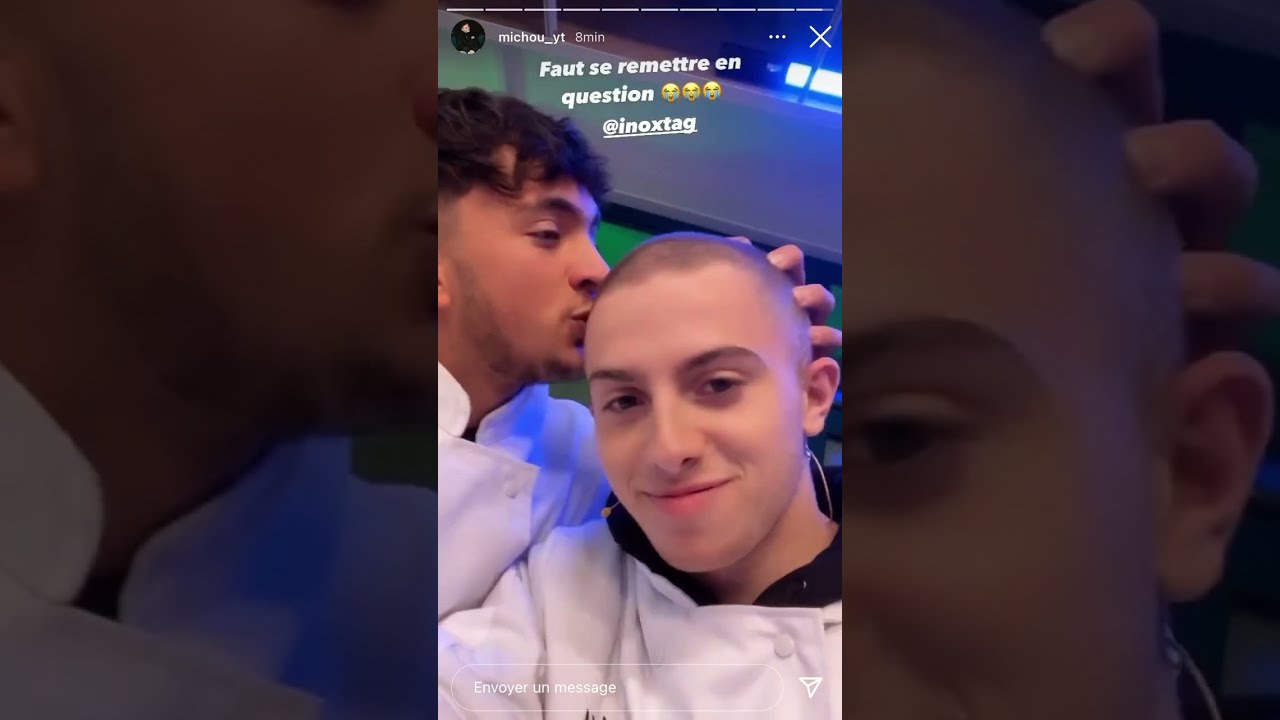 Inoxtag fait un bisous à Michou 😏 - YouTube