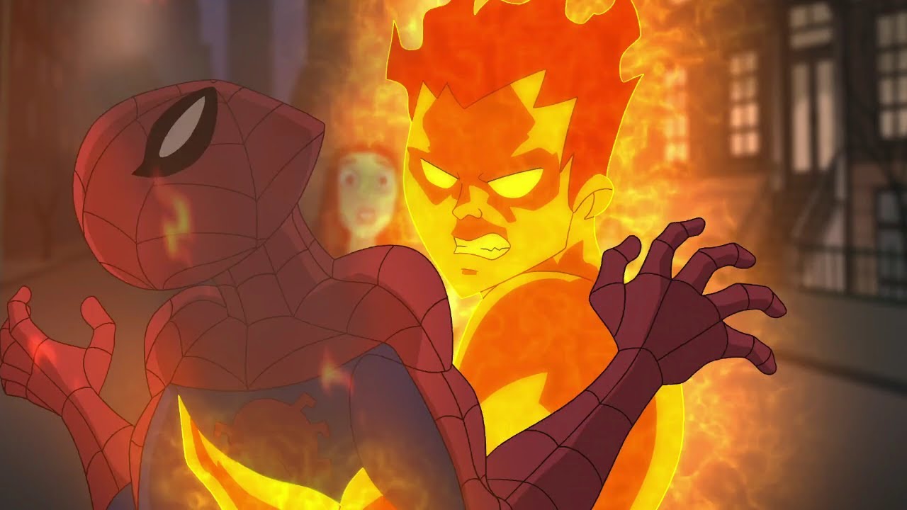 Spider-Man vs Colonel Jupiter and Molten Man CMV - YouTube