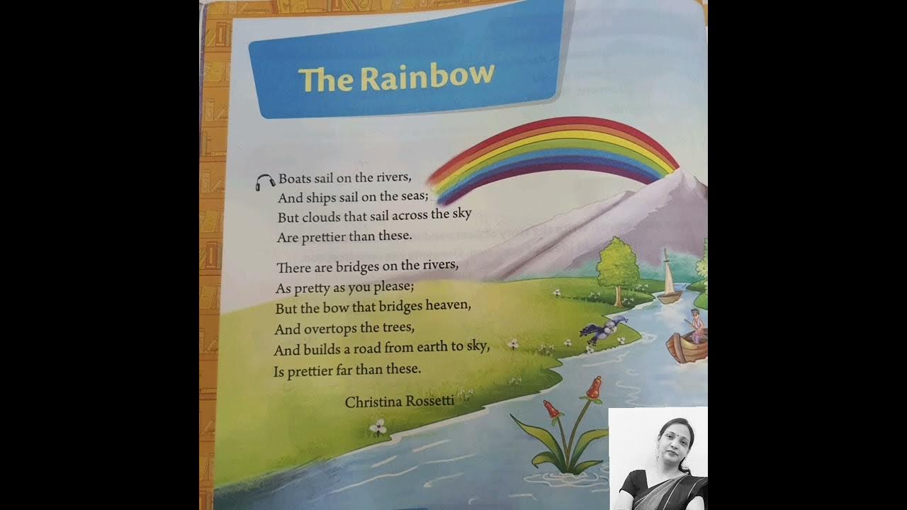 CLASS 2 POEM -- THE RAINBOW 🌈 - YouTube