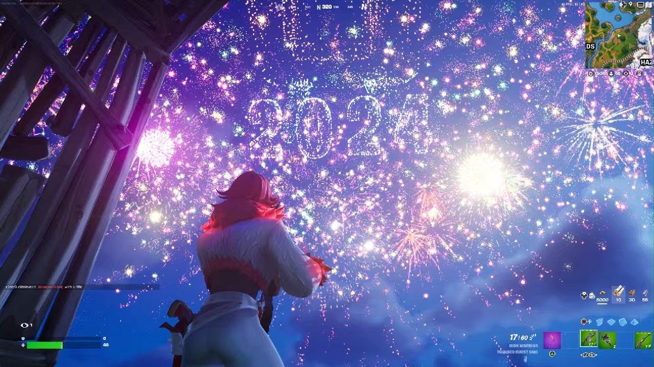Fortnite New year celebration! - YouTube